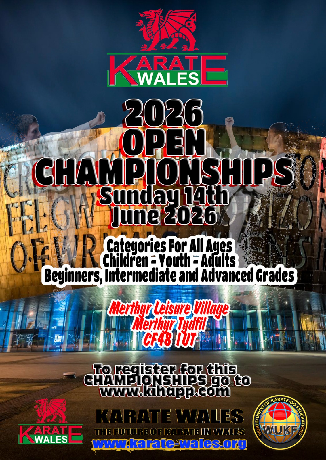 14th WUKF WORLD CHAMPIONSHIP 2026 - World Union of Karate-Do Federations